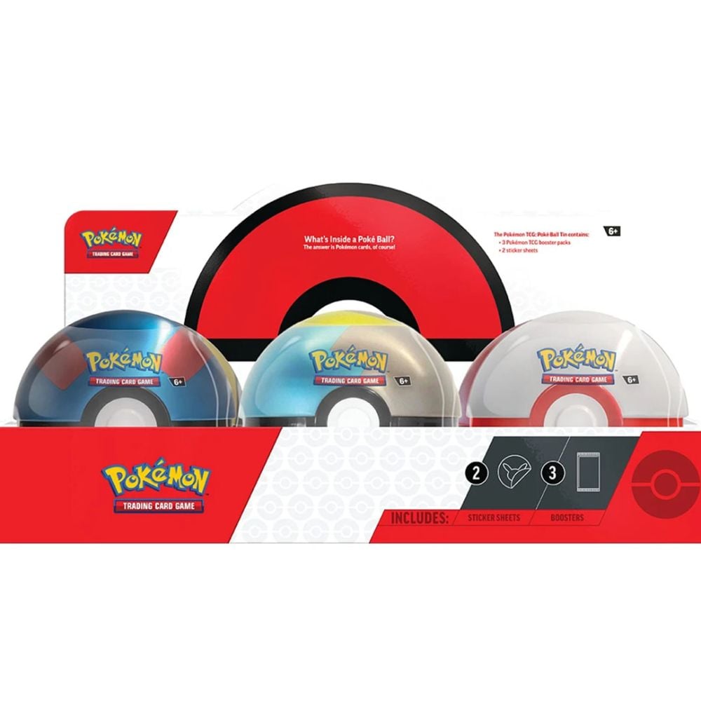 Set carti de joc, Pokemon TCG, Poke Ball Tin B25 | Noriel