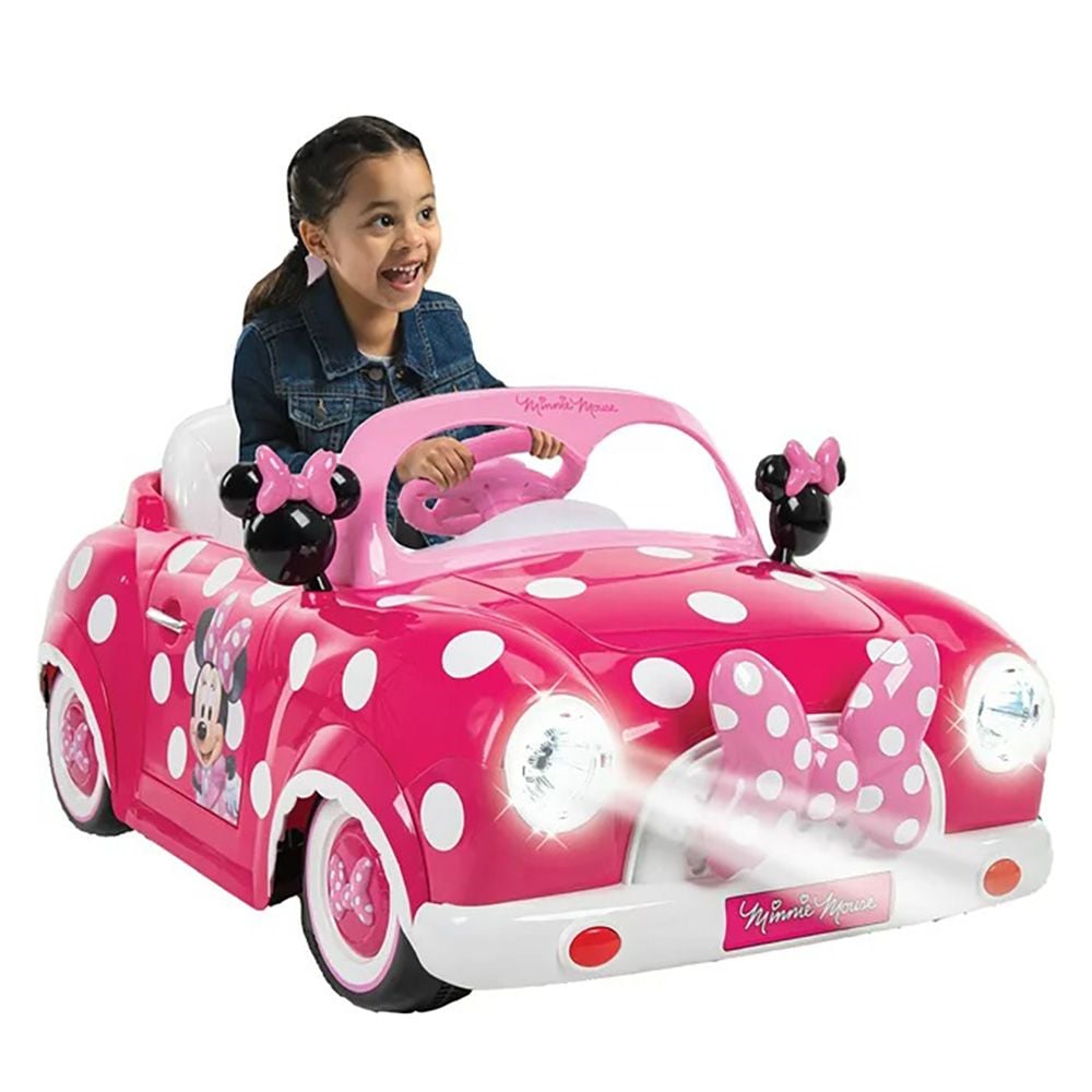 Masina electrica decapotabila, Huffy, Minnie Mouse, 6V | Noriel