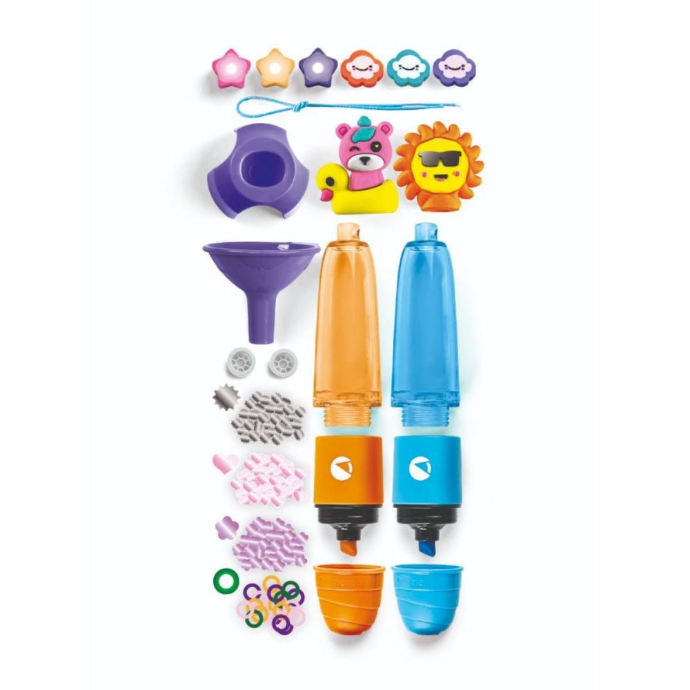 Set de creatie, Clementoni Idea, Marker cu decoratiuni, Crazy Summer ...
