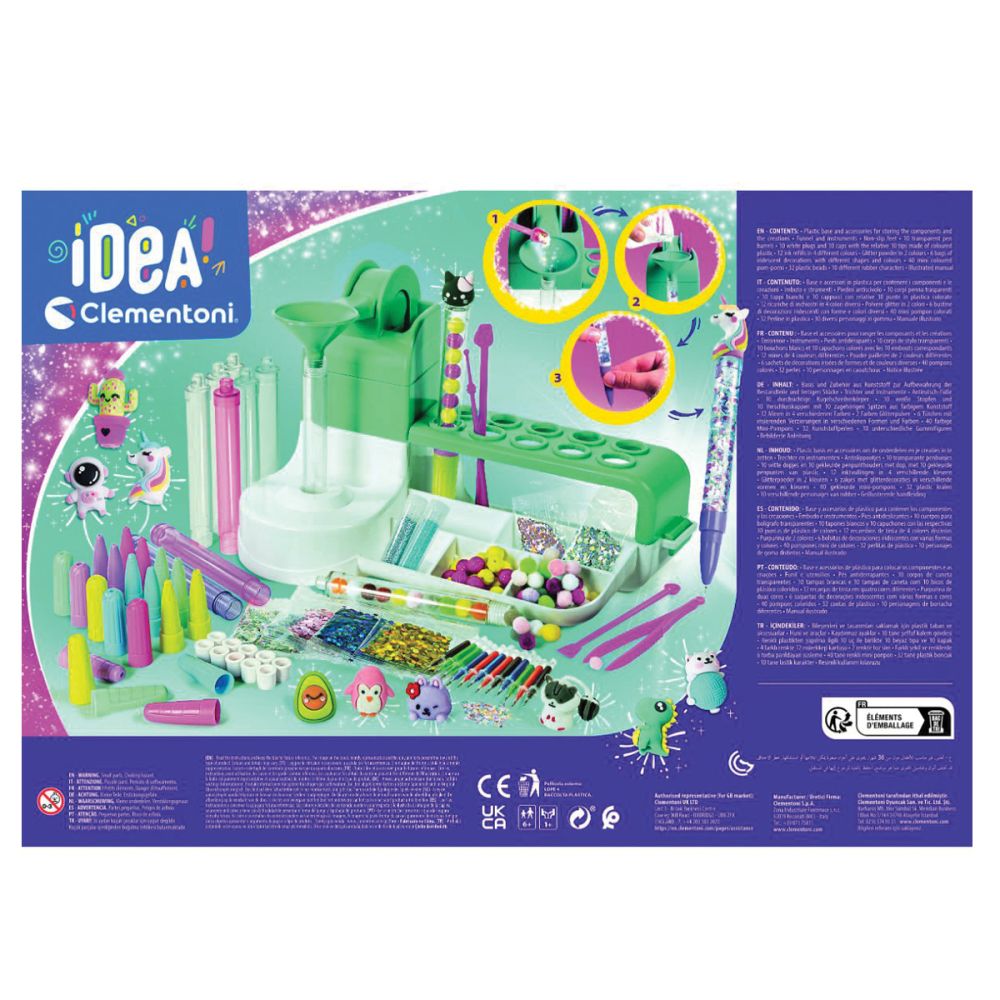 Set de joaca creativ, Clementoni, Idea, Pen Creator Studio | Noriel