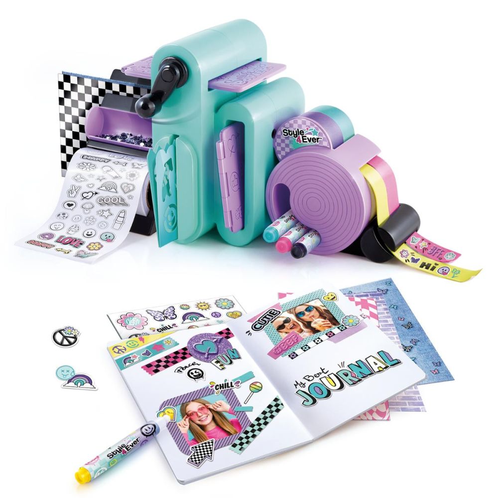 Set de creatie 3 In 1, Style 4 Ever, Scrapbooking, 150 accesorii | Noriel