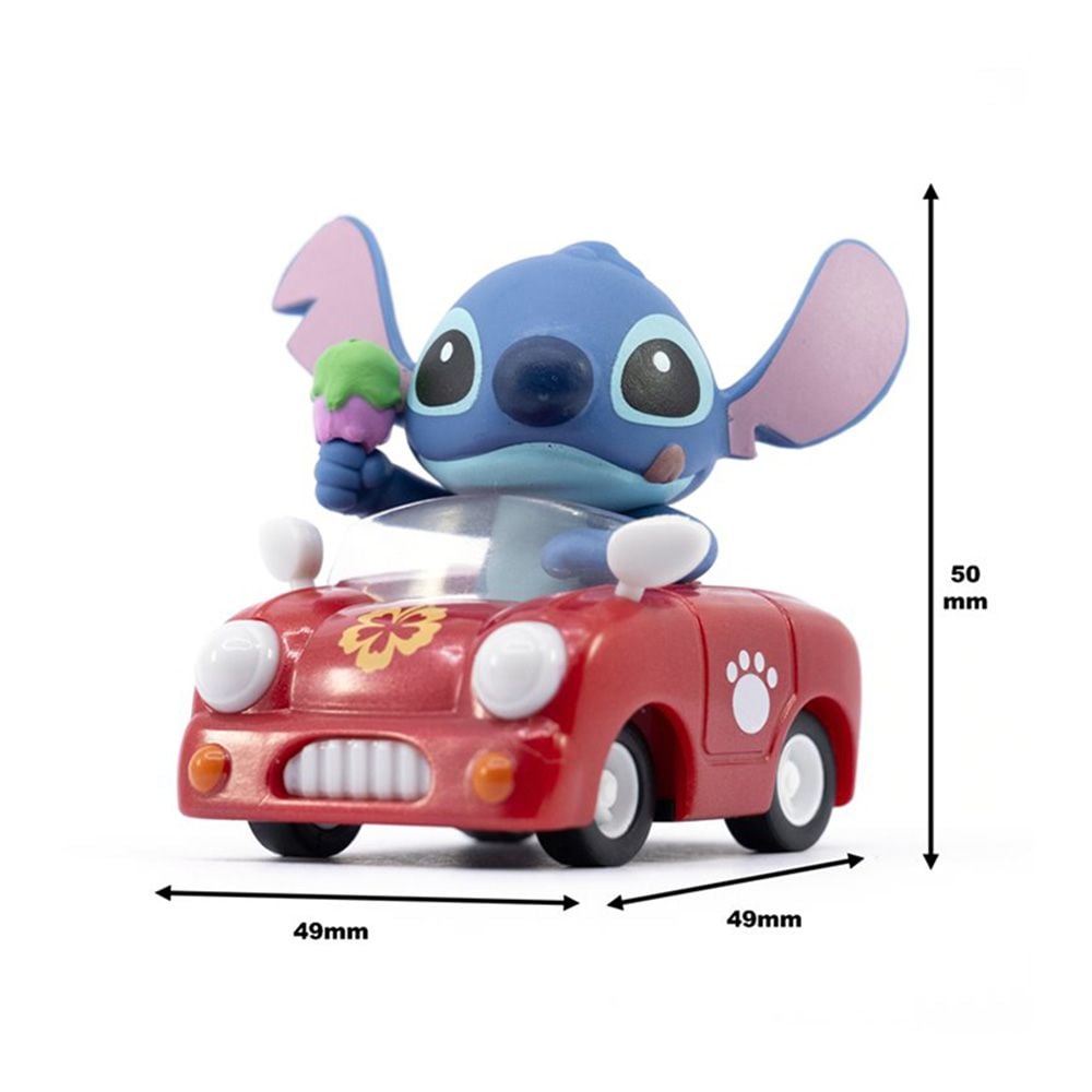 Figurina cu vehicul, Yume, Zoom Hero, Stitch | Noriel