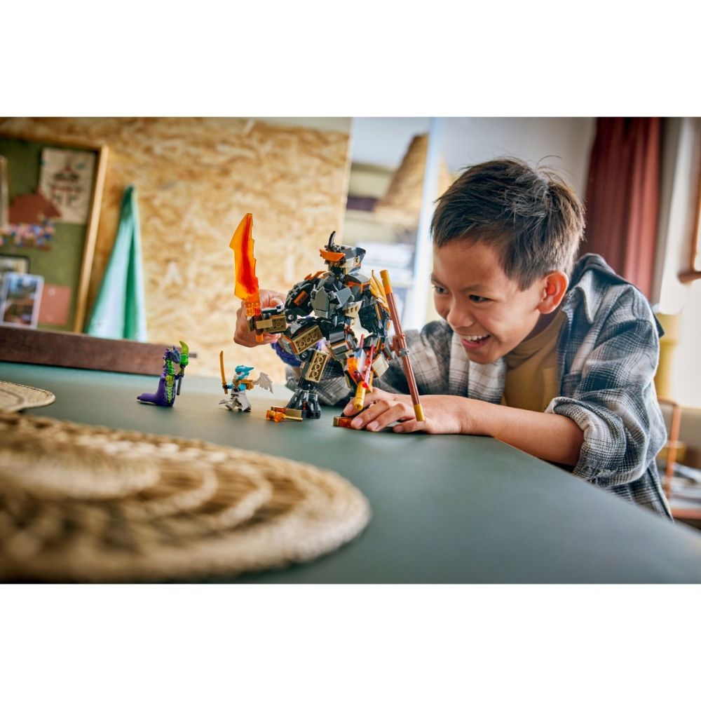 LEGO® Ninjago - Robotul de misiune al lui Cole si dragonul Zane (71854 ...