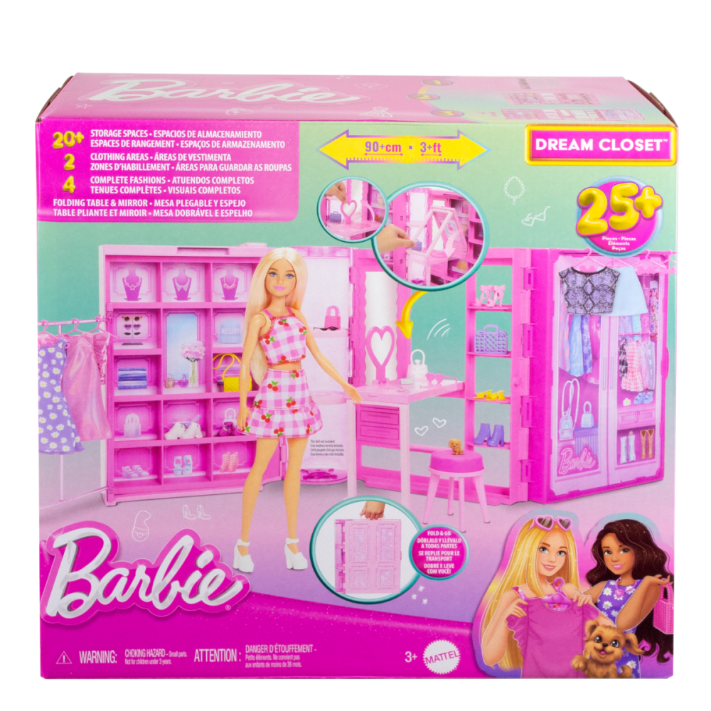 Set de joaca, Barbie, Dream Closet, HXD59 | Noriel