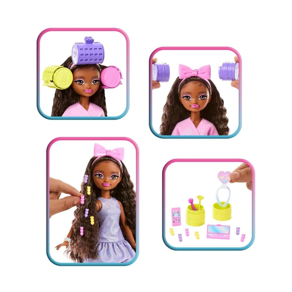 Papusa Barbie Brooklyn, Dream Besties, Get Ready with Me, JGG39 | Noriel