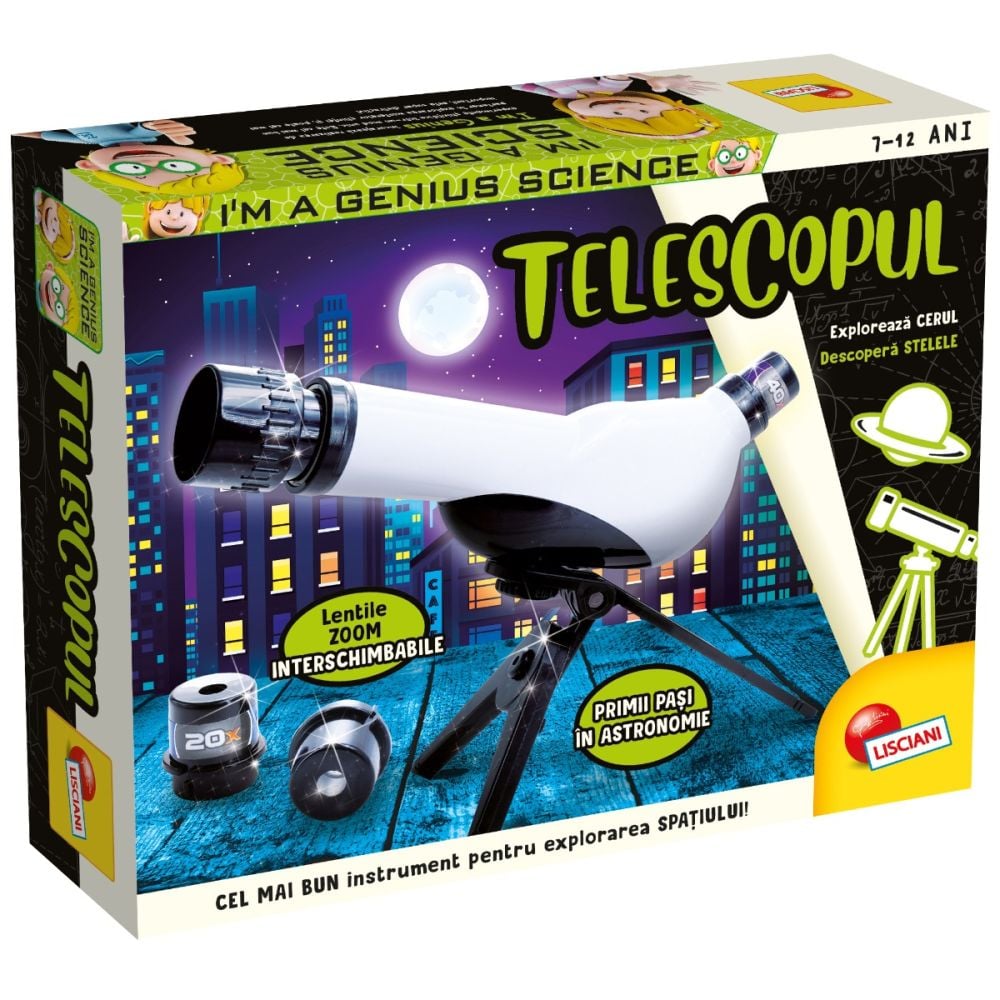 Set de stiinta, Lisciani, Telescopul | Noriel