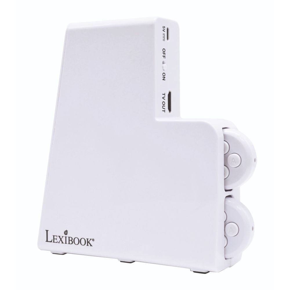 Consola Tv cu 250 jocuri si 2 controlere wireless, Lexibook, 32-Bit ...