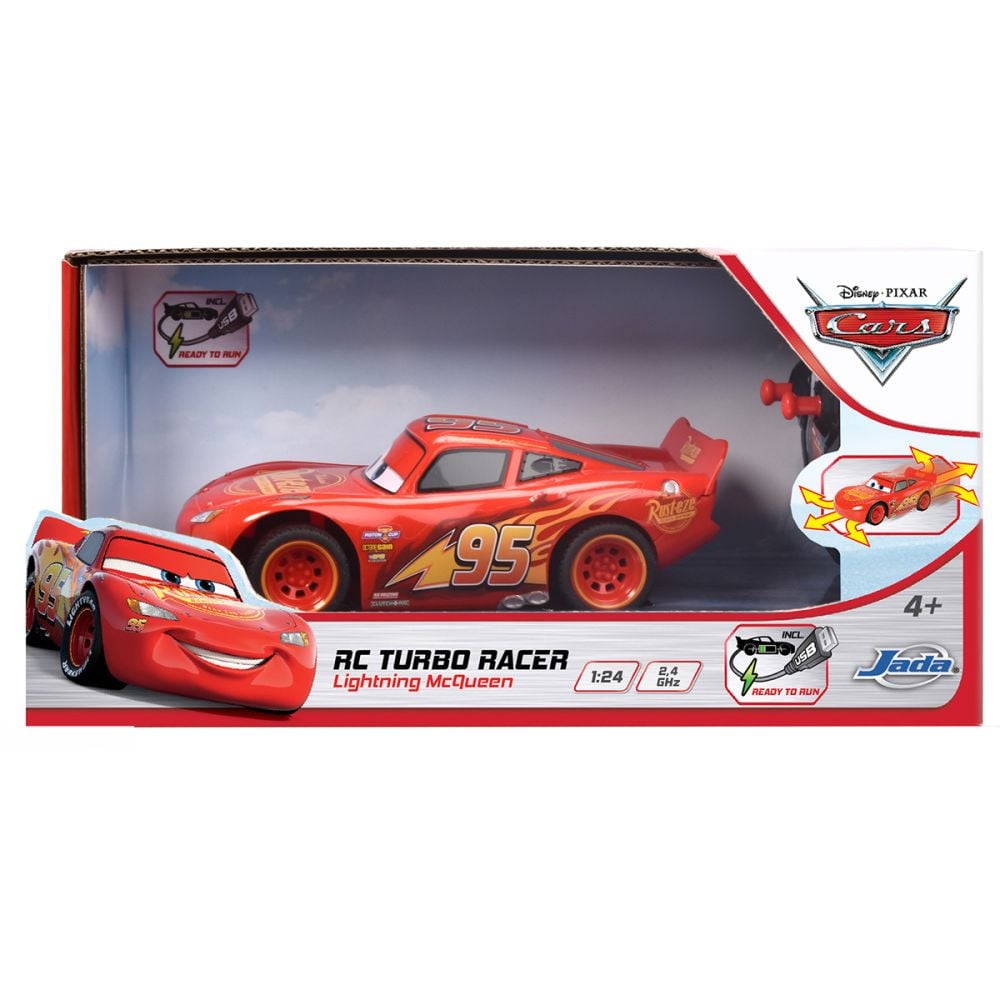 Masina cu telecomanda, Jada, Turbo Racer, Lightning Mcqueen | Noriel