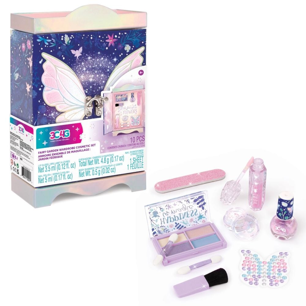 Set de cosmetice, 3C4G, Fairy Garden, 10 piese | Noriel