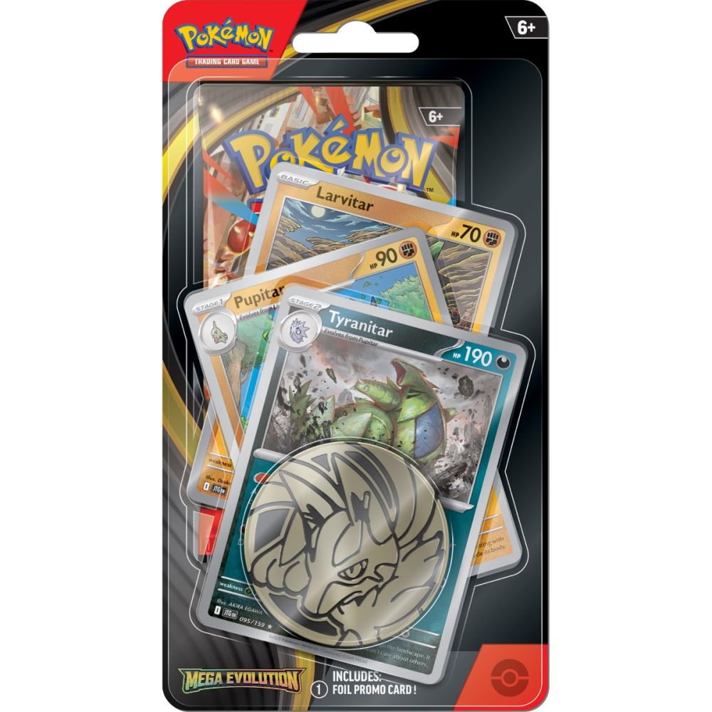 Set carti de joc Pokemon TCG, Mega Evolution 01 Premium Checklane | Noriel