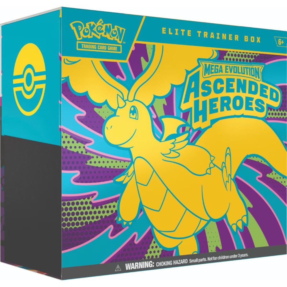 Set cartonase, Pokemon TCG, Mega Evolution, Ascended Heroes, Elite ...