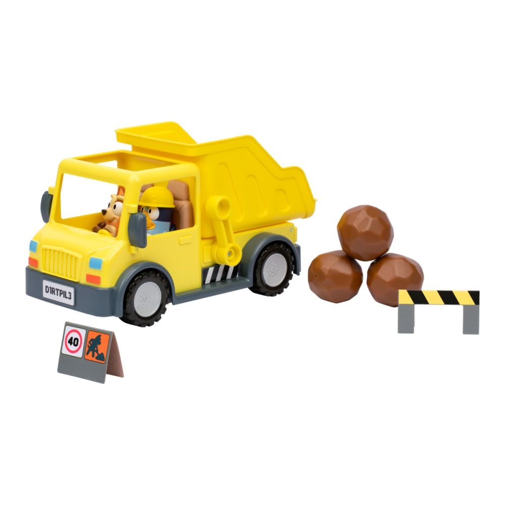 Set 2 figurine si basculanta, Bluey, Dump Truck | Noriel