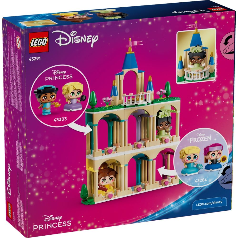 LEGO® Disney Princess - Miniprintesele Belle si Tiana la castel (43291 ...