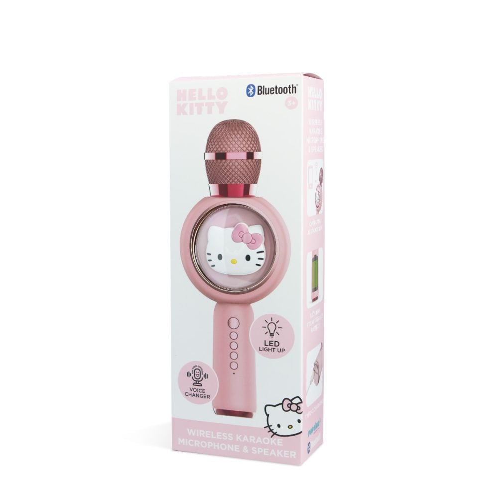 Microfon wireless cu speaker, OTL, Hello Kitty | Noriel