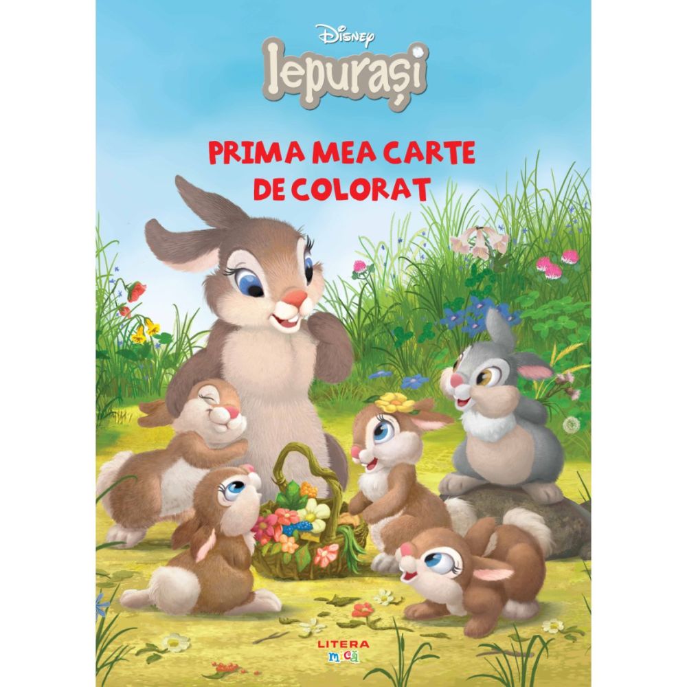 Disney iepurasi, Prima mea carte de colorat, Reeditare | Noriel