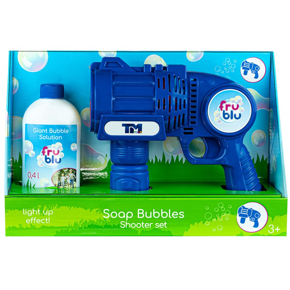 Set pistol de facut baloane si solutie, Fru Blu, 400 ml | Noriel