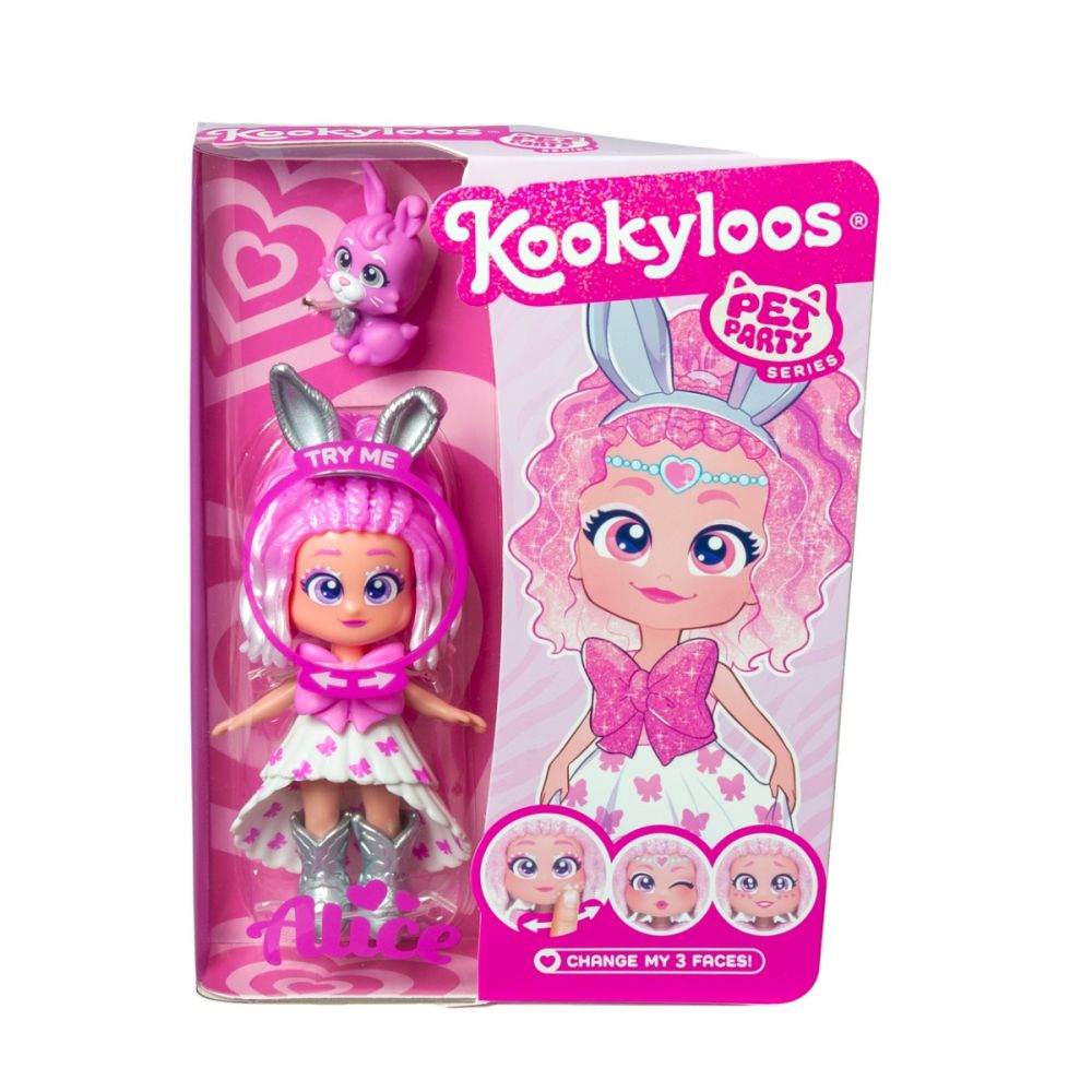 Papusa Kookyloos, Pets Party, Alice | Noriel