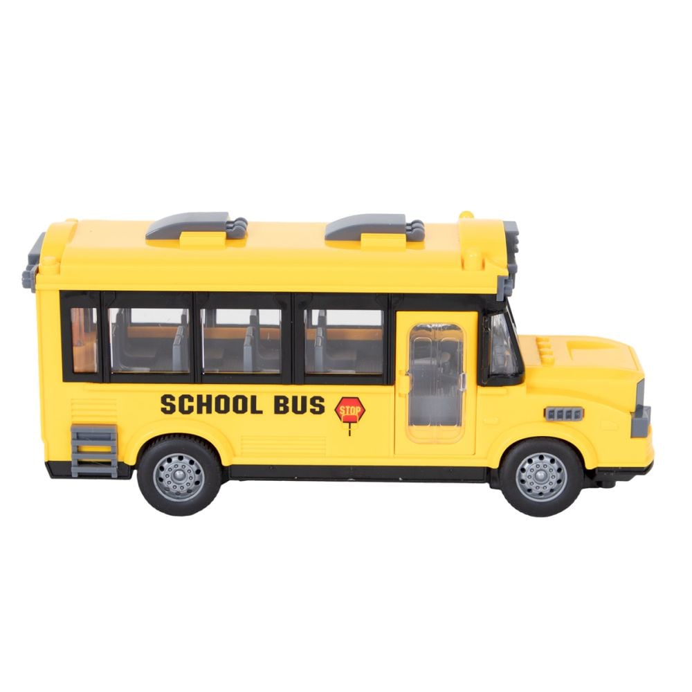 Autobuz scolar cu lumini si telecomanda, Suncon, 1:32 | Noriel