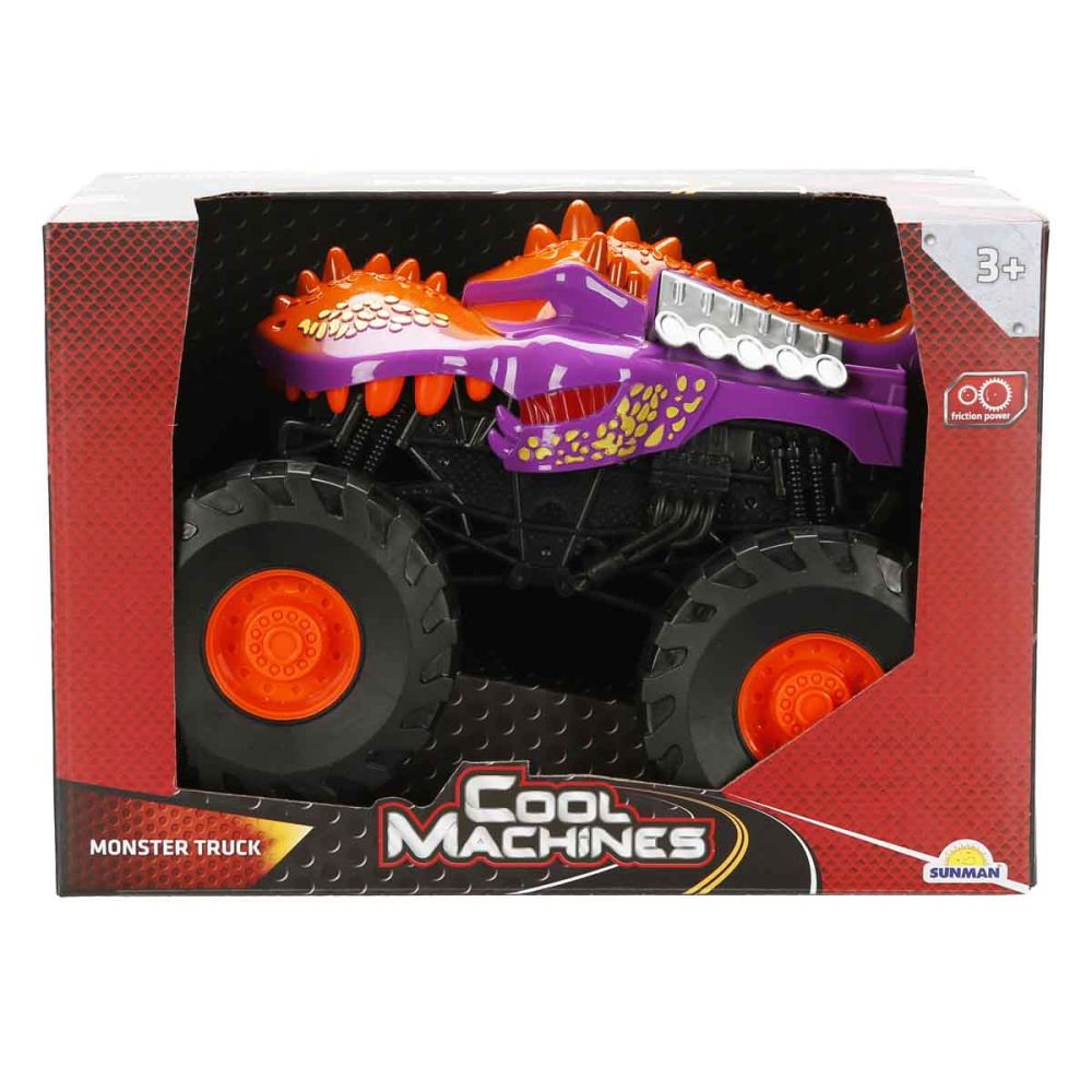 Masina Monster Truck, Cool Machines, Dinozaur, Mov | Noriel
