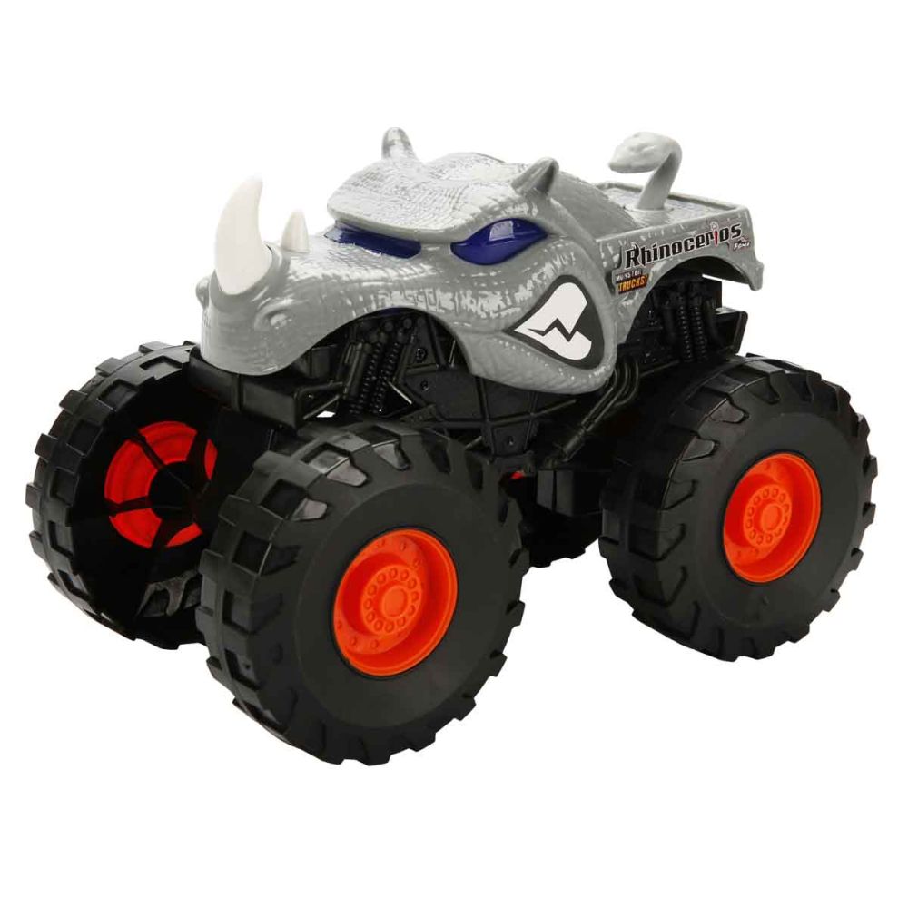 Masina Monster Truck, Cool Machines, Rinocer, Gri | Noriel