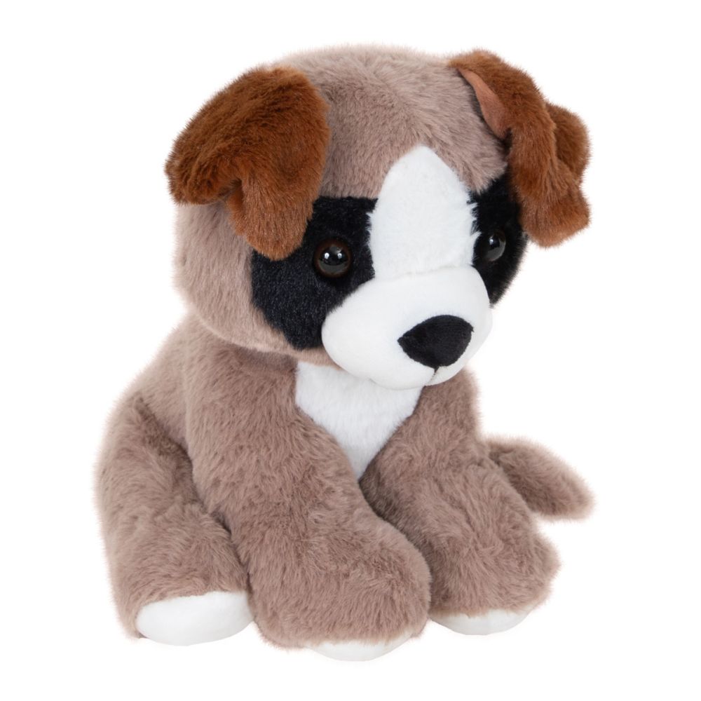 Jucarie de plus, Puffy Friends, Catelus, Gri, 32 cm | Noriel
