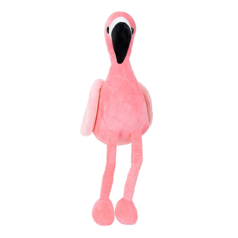 Jucarie de plus, Puffy Friends, Flamingo, 45 cm | Noriel