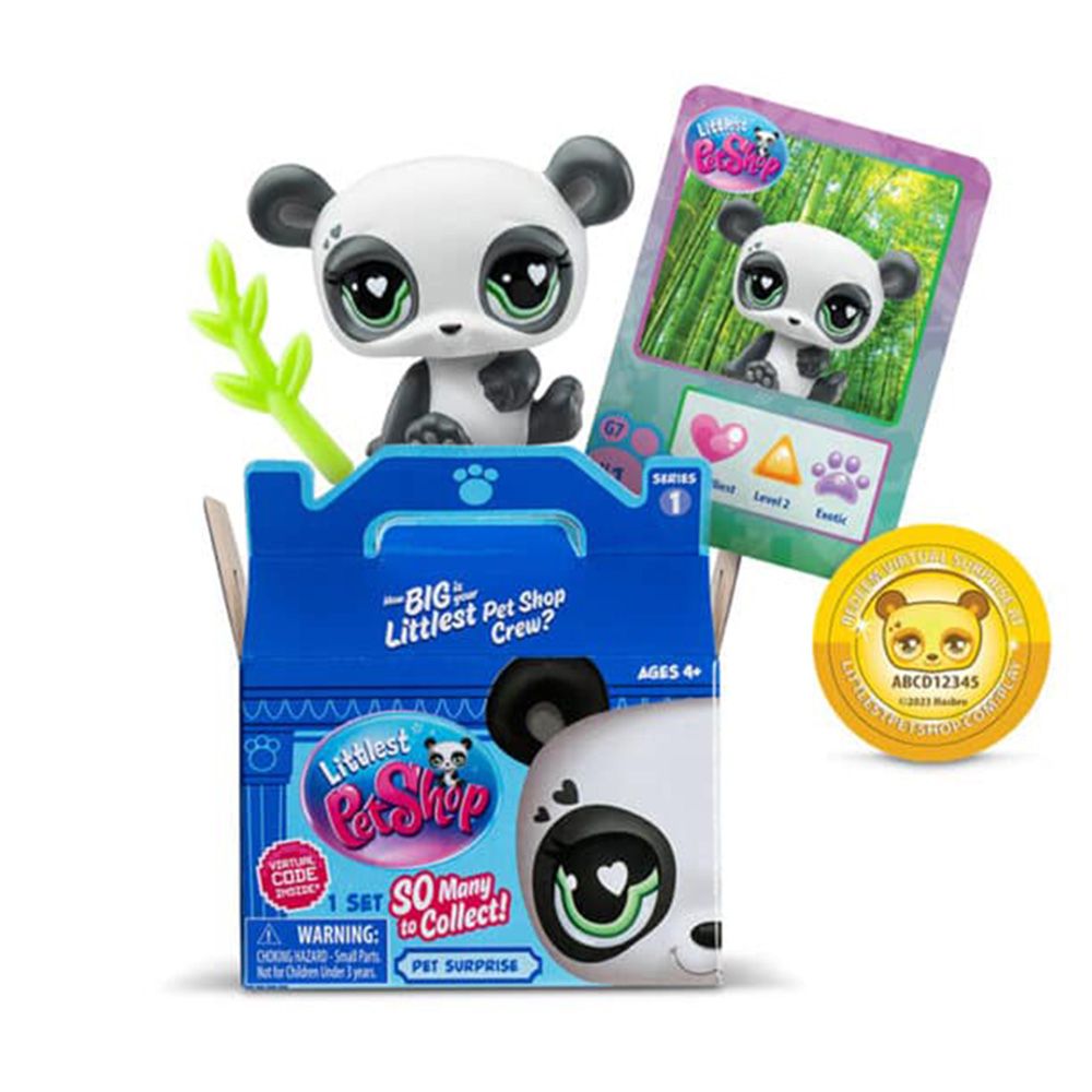 Figurina animalut surpriza, Littlest Pet Shop, Seria 1 | Noriel