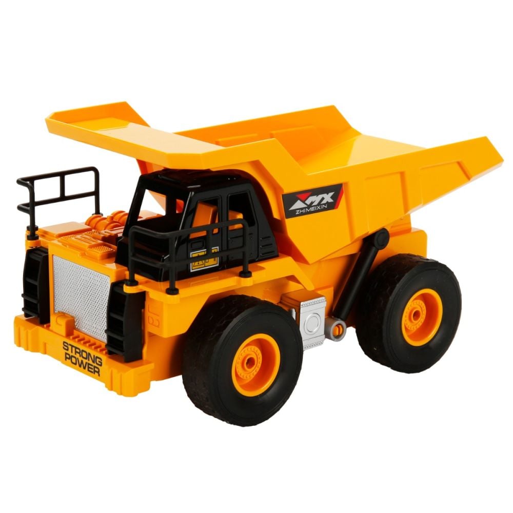 Basculanta cu telecomanda si lumini, Suncon, 5 CH Dump Truck, 1:24 | Noriel