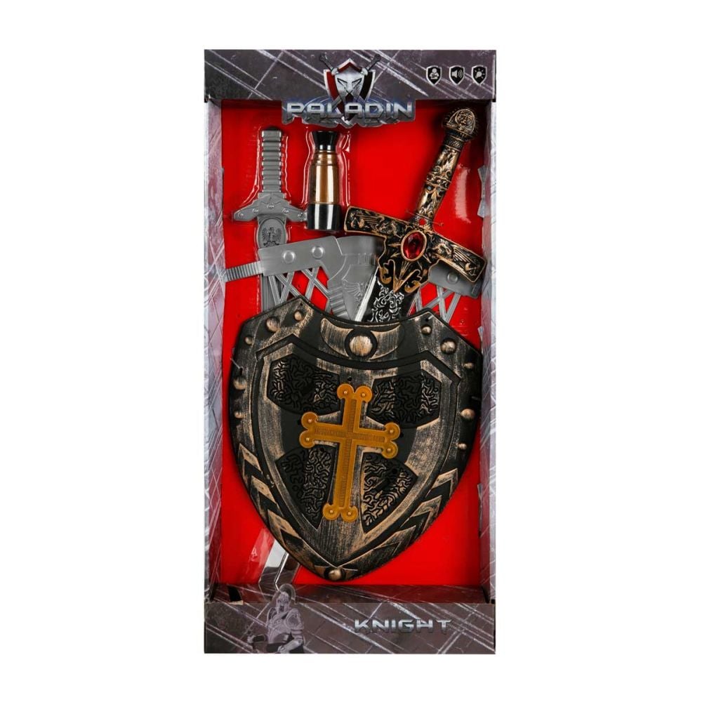 Set pentru cavaler, Paladin, Scut protectie si sabie | Noriel