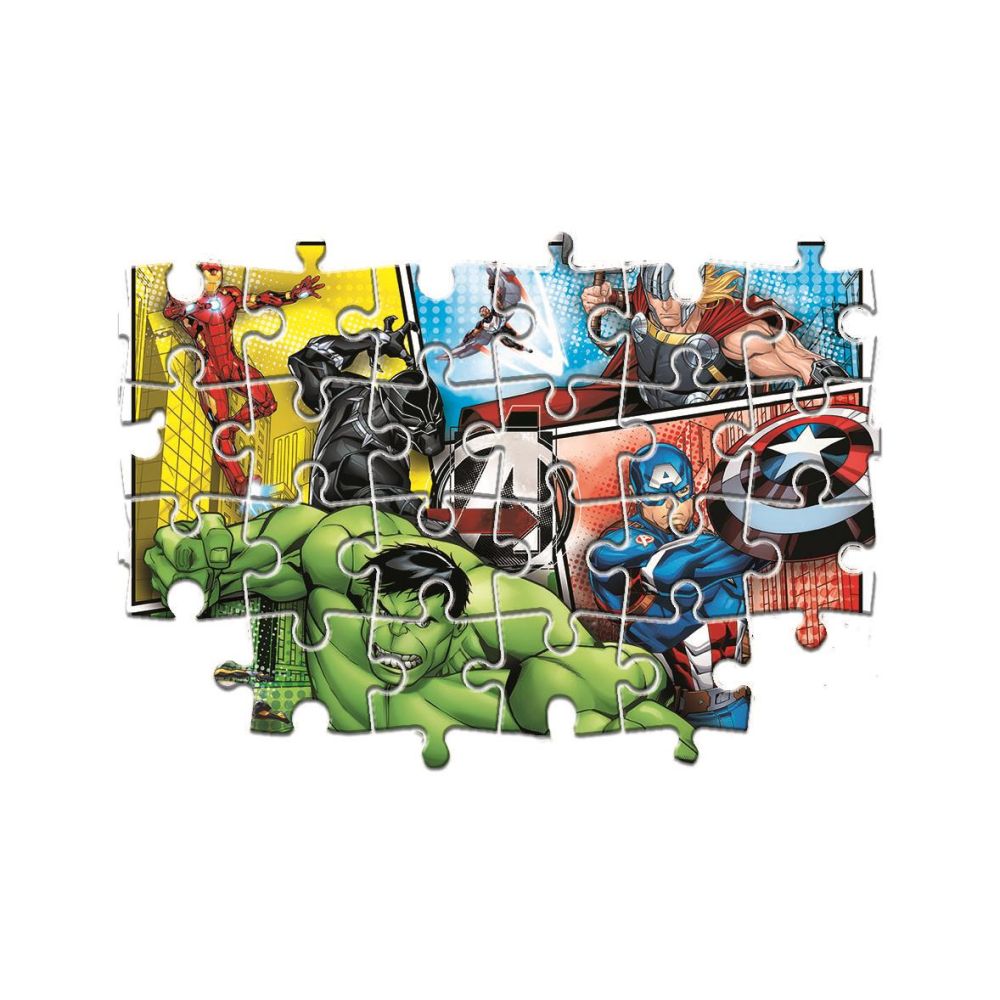 Puzzle Clementoni Marvel Avengers, 2 x 60 piese | Noriel