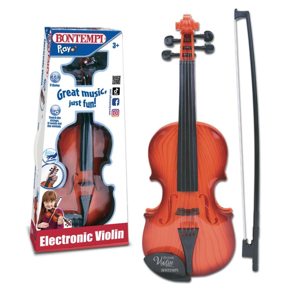 Vioara electronica cu corzi metalice, Bontempi, 40 cm | Noriel