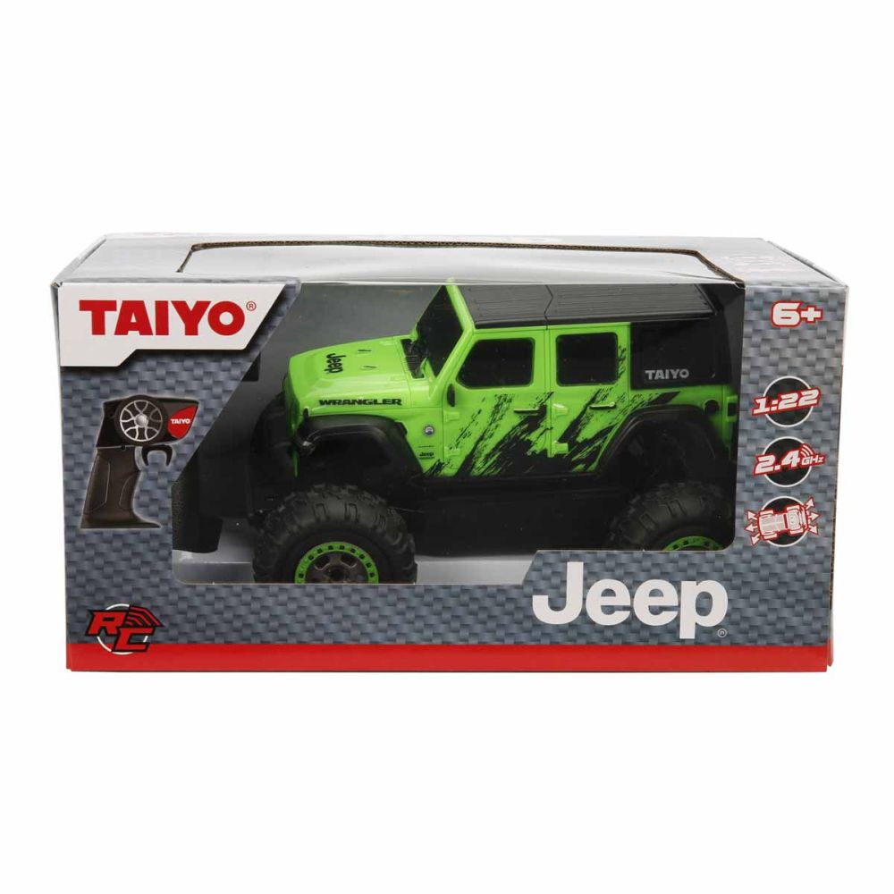 Masina de teren cu telecomanda, Taiyo, Jeep Wrangler Sahara Unlimited ...
