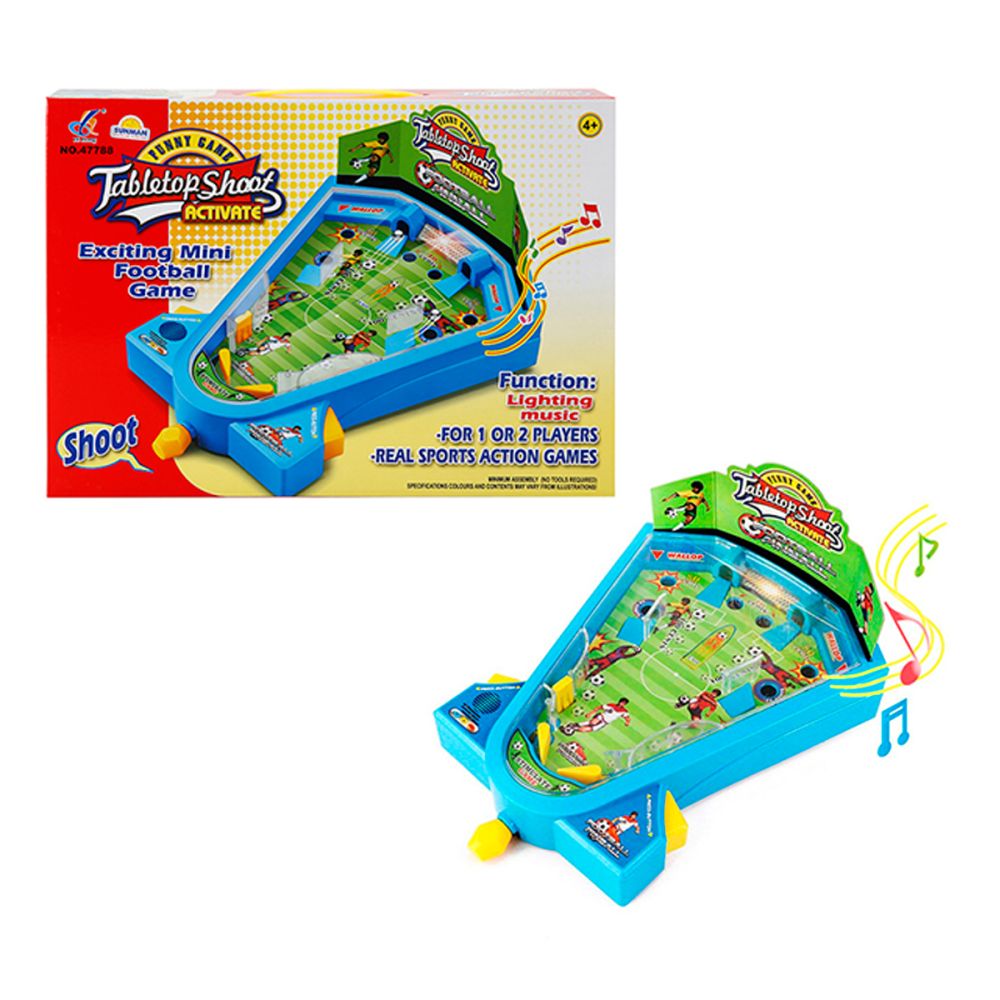 Mini joc de fotbal cu sunete si lumini, 21 x 13 x 8 cm | Noriel