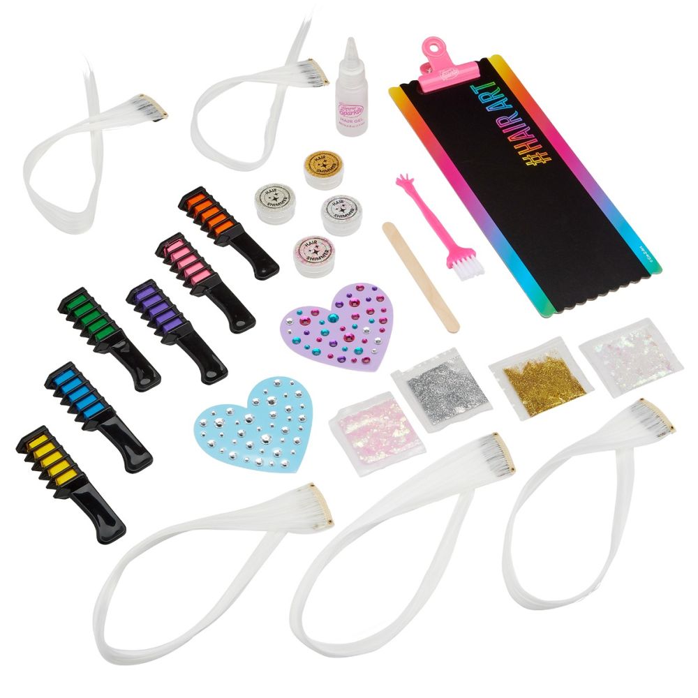 Set extensii de par, Cra-Z-Art, Color FX Hair Extensions Studio | Noriel