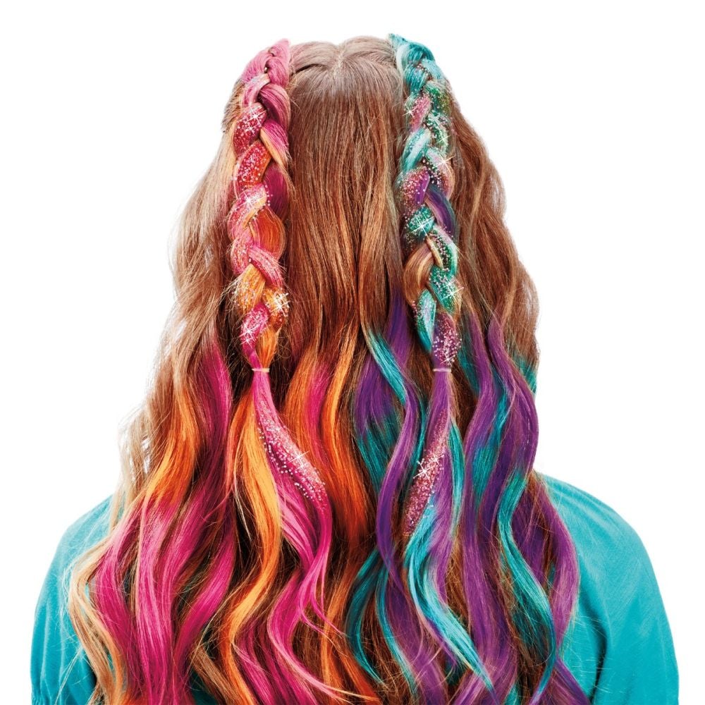 Set extensii de par, Cra-Z-Art, Color FX Hair Extensions Studio | Noriel