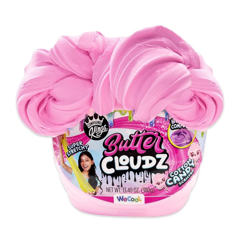 Slime Compound Kings, Butter Cloudz, Swirls Large, Pink Cotton Candy ...