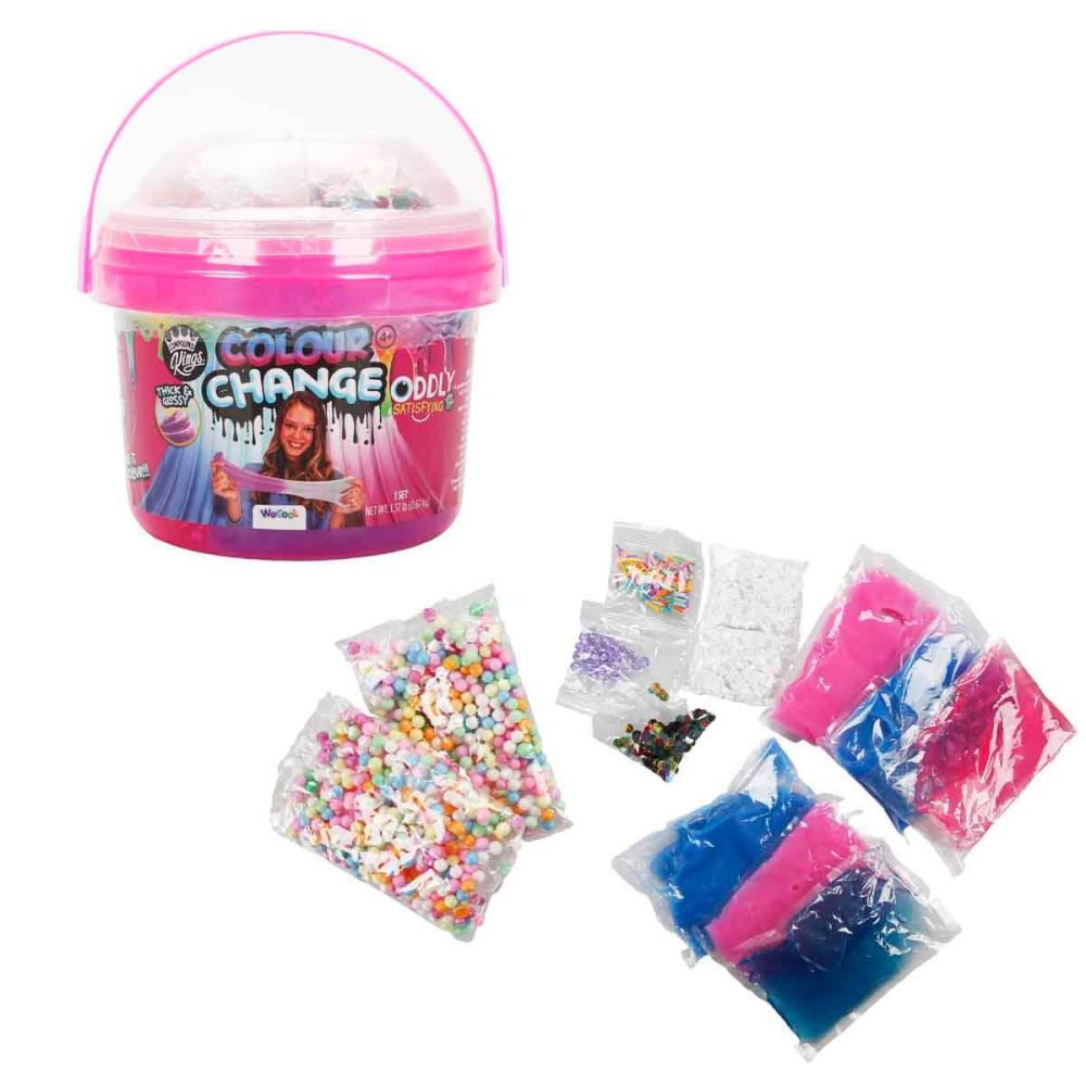 Set slime Compound Kings, Color Change, Bubblegum and Bluebery | Noriel