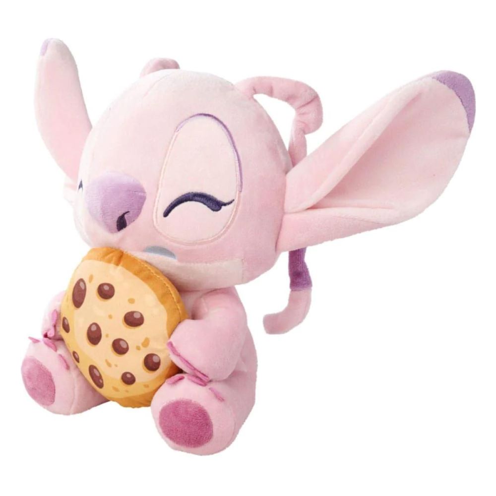 Jucarie de plus, Disney Stitch, Angel with Cookie, 25 cm | Noriel