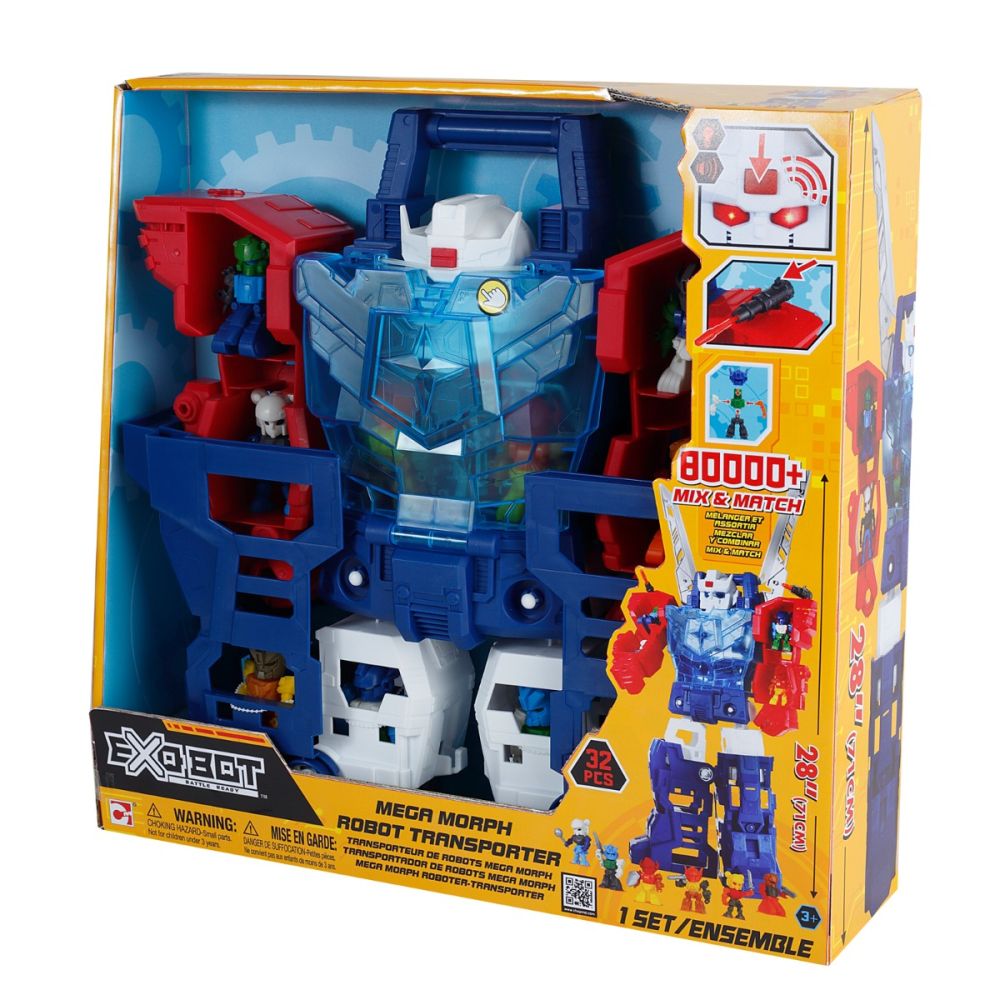 Robot transportator cu lumini si sunete, Exobot, Mega Morph | Noriel