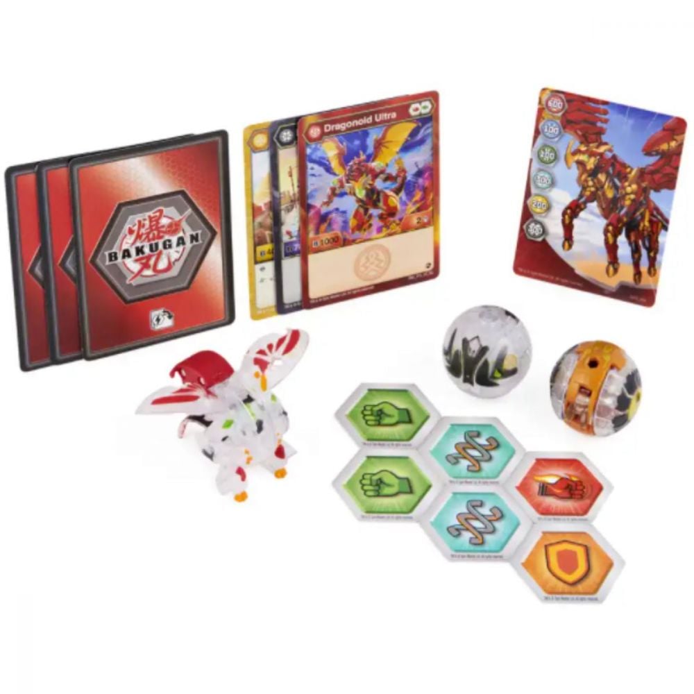 Set Bakugan Geogan Rising, Starter Pack, Dragonoid ultra, Spartillion ...