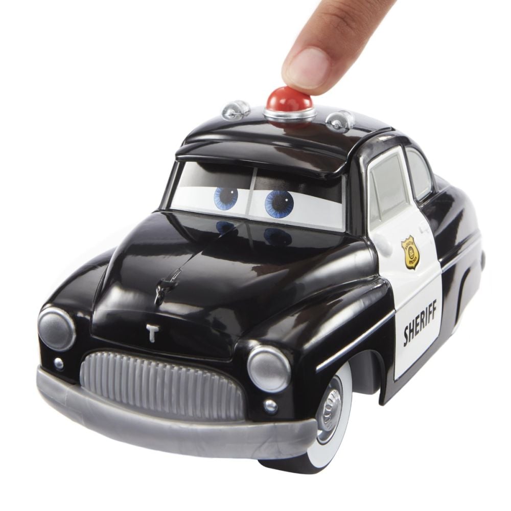 Masinuta cu sunete, Disney Cars, Sheriff, 14 cm, HFC52 | Noriel