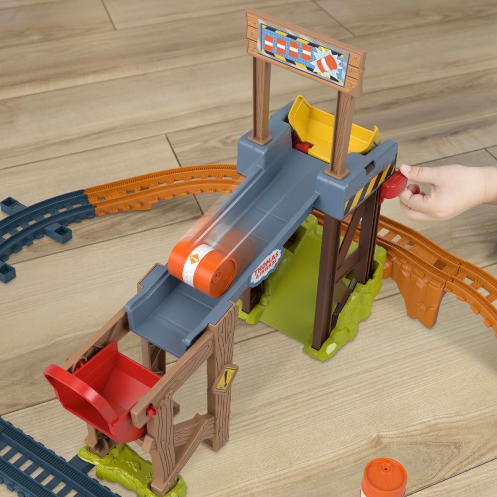 Set de joaca cu trenulet, Thomas and Friends, Diesel Lift and Load ...