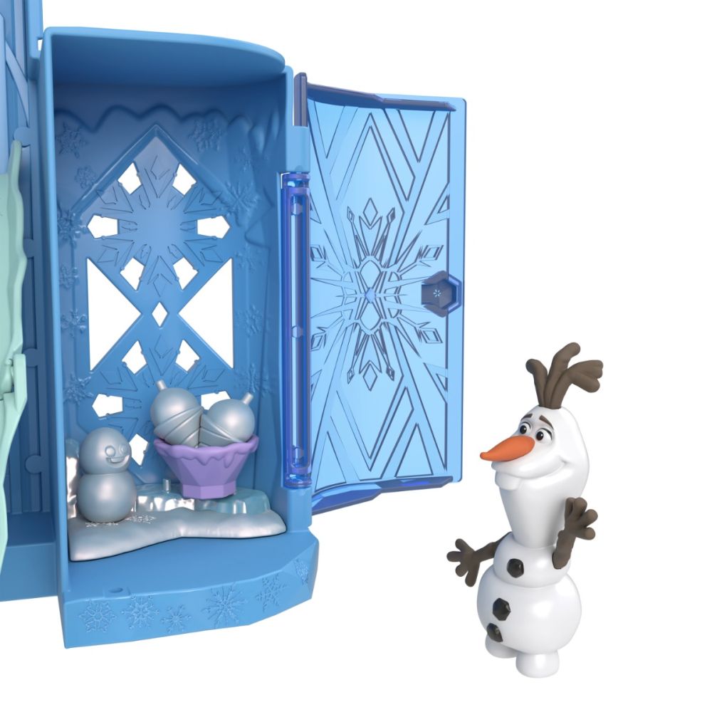 Set de joaca cu papusa, Disney Frozen, Palatul de gheata al Elsei ...