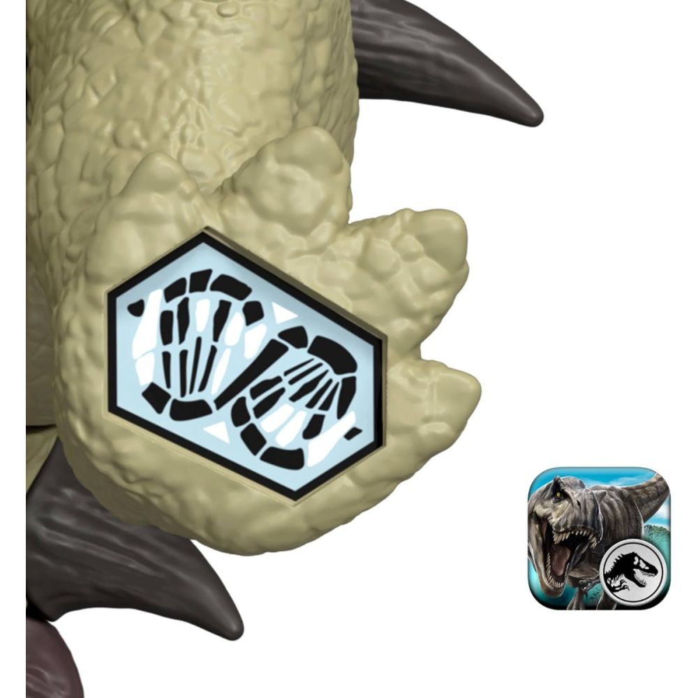 Figurina articulata, Jurassic World Rebirth, Wild Roar, Ankylosaurus ...