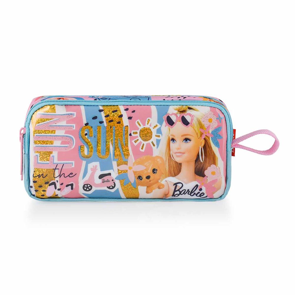 Penar dreptunghiular cu 2 fermoare, Fun in The Sun, Barbie | Noriel