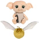 Set 2 jucarii de plus, Play by Play, Dobby 15 cm si Snitch 8-25 cm ...