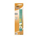 Set 3 creioane cu radiera si ascutitoare Evolution Bic | Noriel