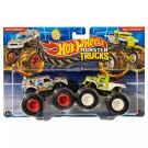 Set 2 masini Monster Truck, Hot Wheels, Potty Central Vs Really Gotta Go, JCC77 | Noriel