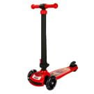 Trotineta pliabila cu 3 roti si lumini, Pilsan, Power Scooter, Rosu ...